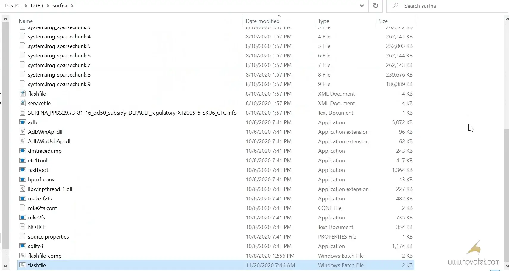 How to flash Motorola firmware using fastboot
