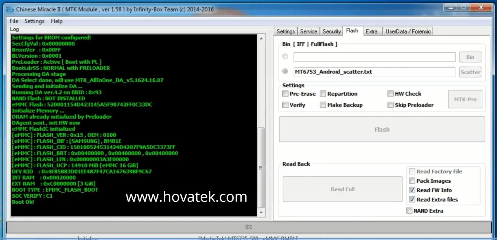 How to use Infinity CM2 MTK to flash Mediatek firmware