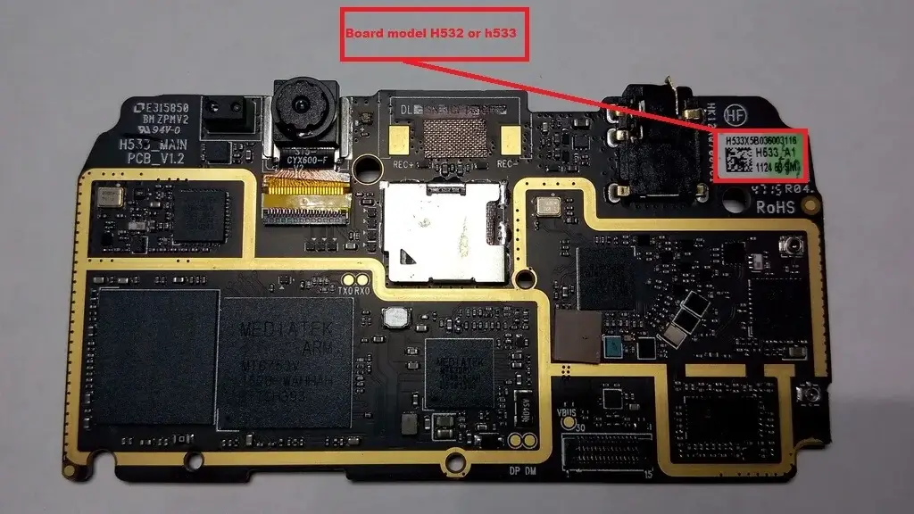 How to get the build number of a bricked Mediatek device