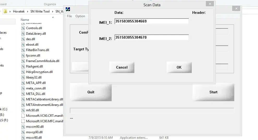 How to write IMEI, Bluetooth & Wi-Fi Address using SN Write tool
