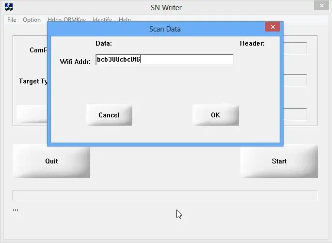 How to write IMEI, Bluetooth & Wi-Fi Address using SN Write tool