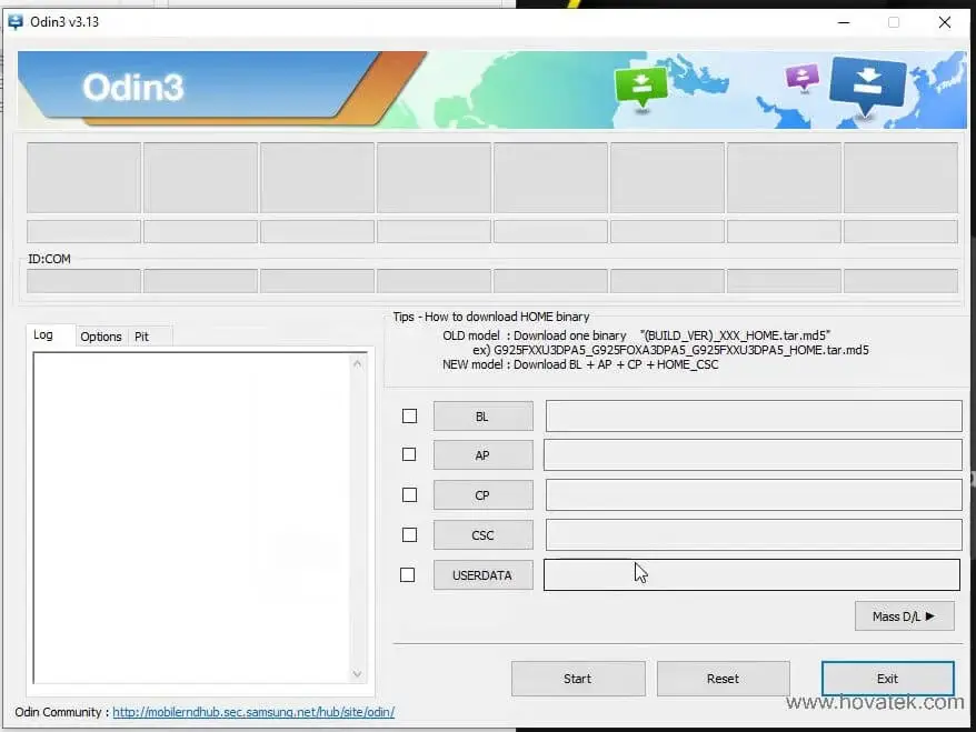 How to flash Samsung firmware using Odin