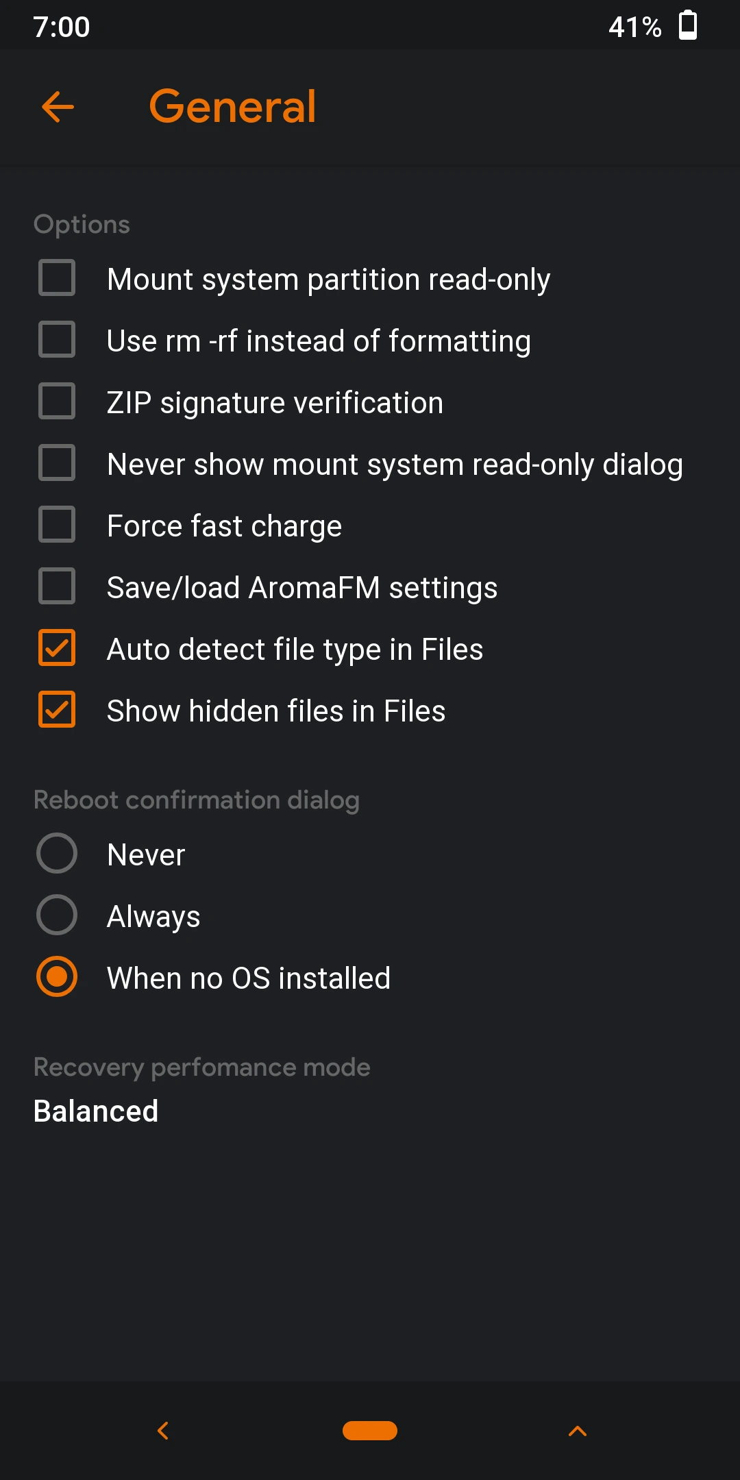 Online OFRP Builder - Hovatek